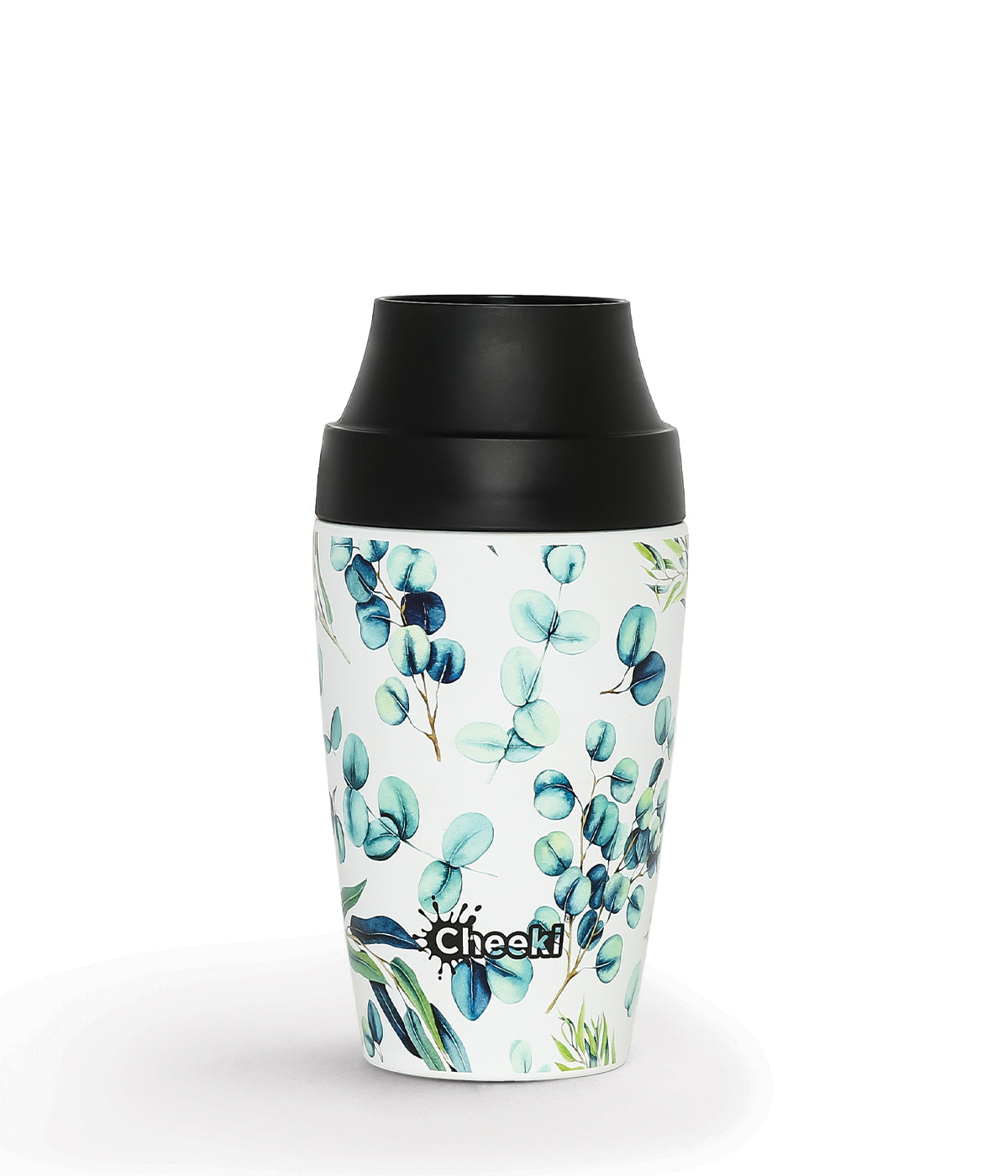 Cheeki 350ml Insulated Coffee Mug -3D Watercolour